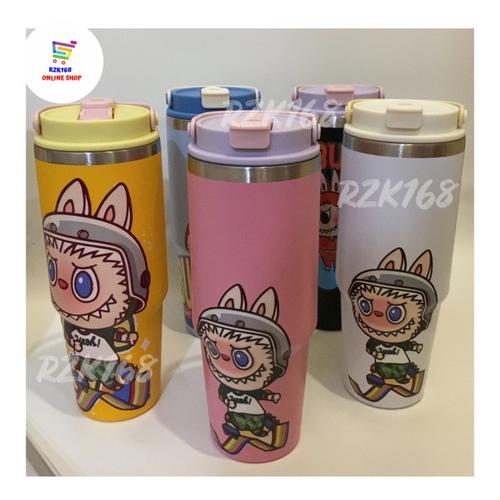 Jual BOTOL MINUM TUMBLER LABUBU VIRAL KEKINIAN TERMOS AIR MINUM HADIAH ...