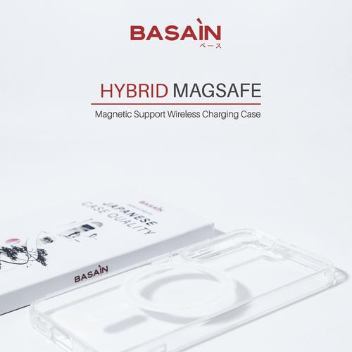 Promo Casing Samsung S24 FE Case Hybrid MagSafe BASAIN | Transparent - Kota Bandung - BASAIN ...