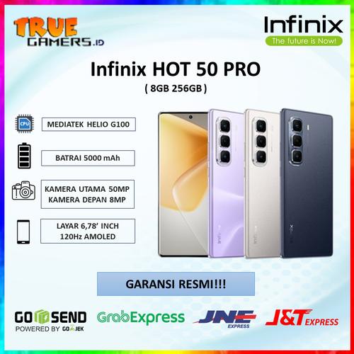 Jual Infinix HOT 50 PRO 8/256 GB Garansi Resmi Infinix Indonesia - 8 ...