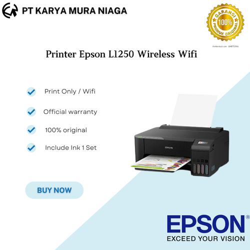 Jual Printer Epson L1250 L 1250 L-1250 Wireless Wifi - Epson EcoTank L1250 A4 Wi-Fi Ink Tank ...