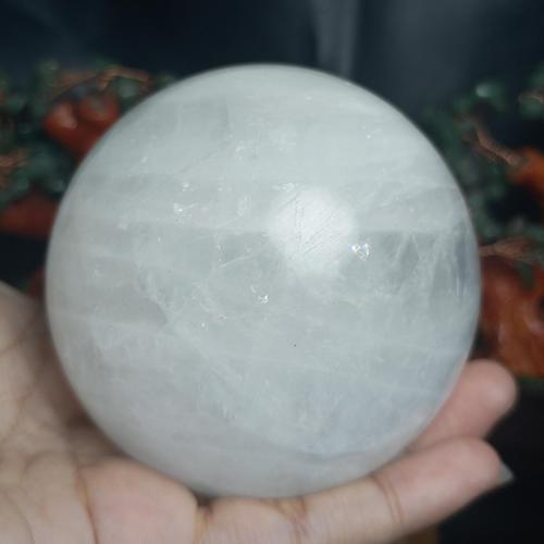 Jual Natural White Calcite Sphere (1) - Jakarta Barat - Natural Galeri ...