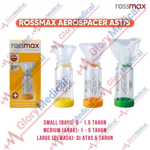 Jual Rossmax-Aerospacer AS175/Aerochamber Alat Asma S-M-L Original ...