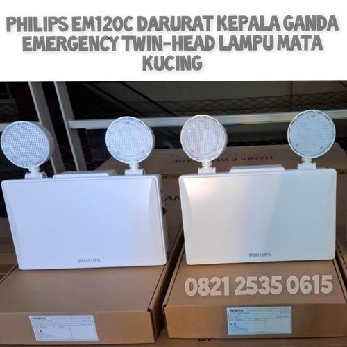 Jual PHILIPS EM120C Emergency Twin head - LAMPU DARURAT LAMPU MATA ...