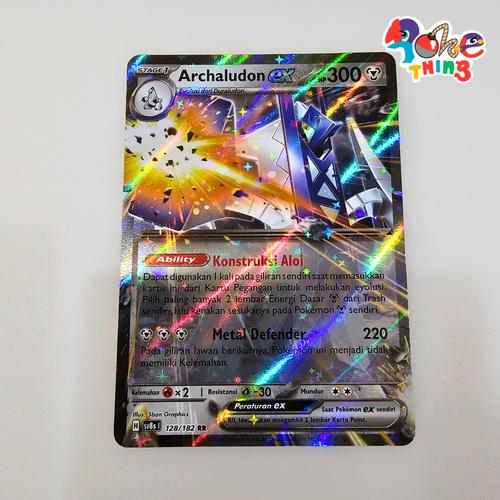 Jual Archaludon ex RR - 128/182 - TCG Pokemon Kilat Rasi (sv8s) - Kota ...