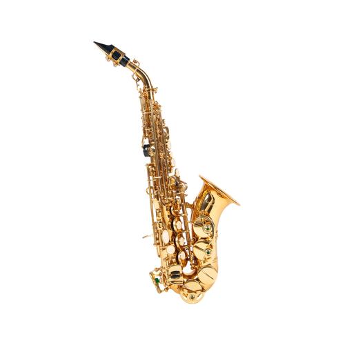 Promo BABY SAXOPHONE SOPRANO GOLD MANDALIKA MBSS-01 PREMIUM FULLSET ...