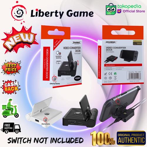 Promo Nintendo Switch V1 V2 Oled Dobe Video Converter Dock HDMI TNS ...