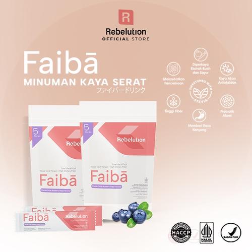 Jual Rebelution Faiba Minuman Kaya Serat Anti Aging, Diet & Detoks ...