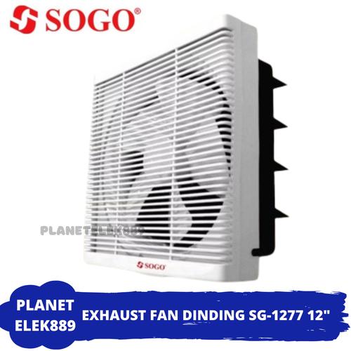 Jual Exhaust / Hexos Fan SOGO SG 1277 Wall Fan Kipas Dinding Ukuran 12 ...