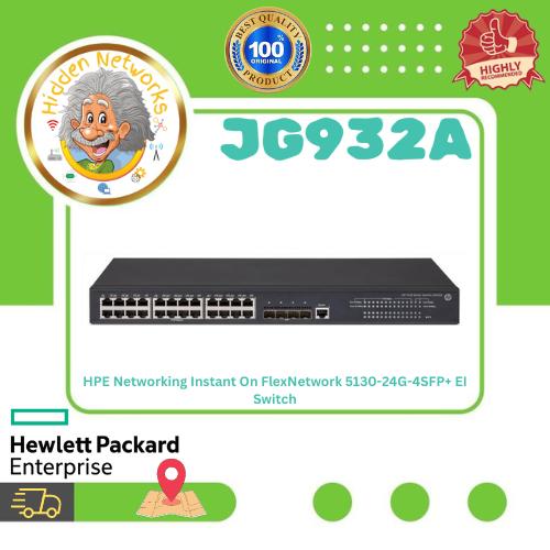 Jual HPE JG932A Networking Instant On FlexNetwork 5130-24G-4SFP+ EI ...