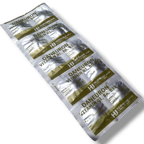 Jual DANEURON B1,B6,B12 STRIPAN ISI 10 TABLET - Jakarta Timur ...