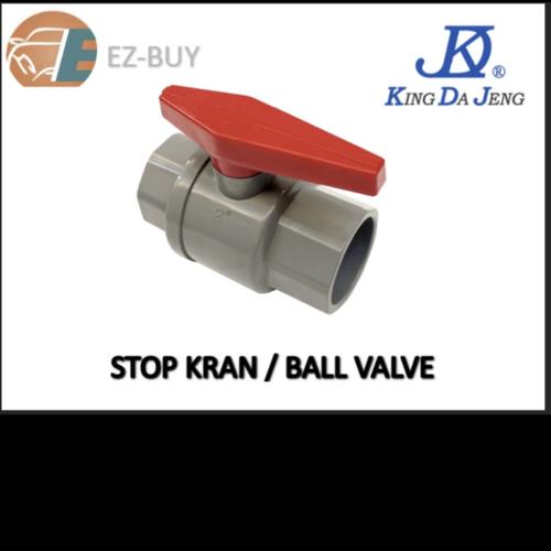 Jual Ball Valve / Stop Kran 2 1/2" inch PVC KDJ SOCK JIS AW - Kota ...