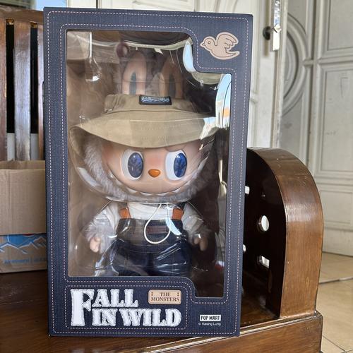 Jual Pop Mart Labubu Fall in Wild Plush doll 40cm Boneka Labubu besar ...
