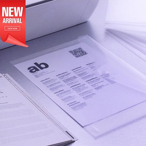 Jual 12 pcs Map Kancing Plastik Folio F4 Bantex Trendy Transparan ...