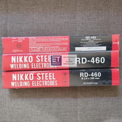 Jual Kawat Las Nikko Steel RD-460 Size 2 mm | Welding Electrodes RD-460 ...