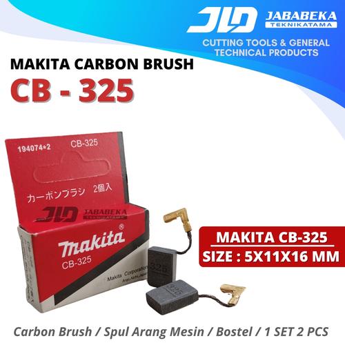 Jual Makita CB-325 Carbon Brush CB 325 Spul Arang Mesin - Kab. Bekasi ...