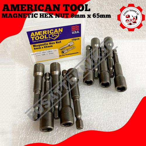 Jual AMERICAN TOOL MAGNETIC NUT 8 MM X 65 MM KUNCI MATA ROOFING BAUT ...