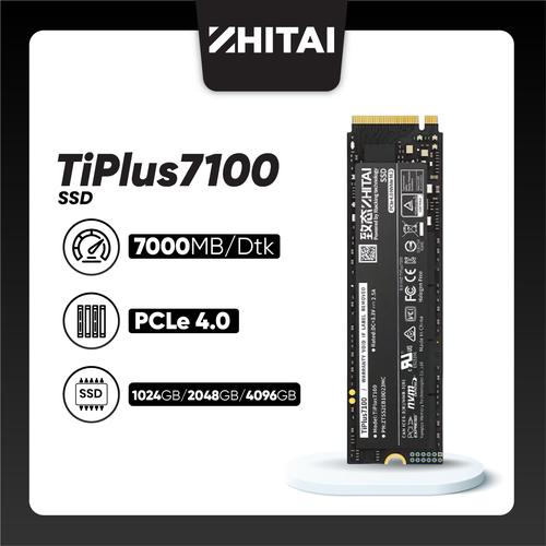 Promo ZHITAI SSD PS5 TiPlus 7100 M.2 Laptop Notebook Desktop m2 Solid State Drive 2T Tiplus7100 ...