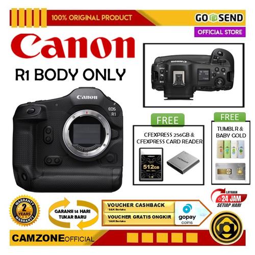 Promo Canon EOS R1 Body Only Mirrorless Camera Canon EOS R One Cicil 0% ...