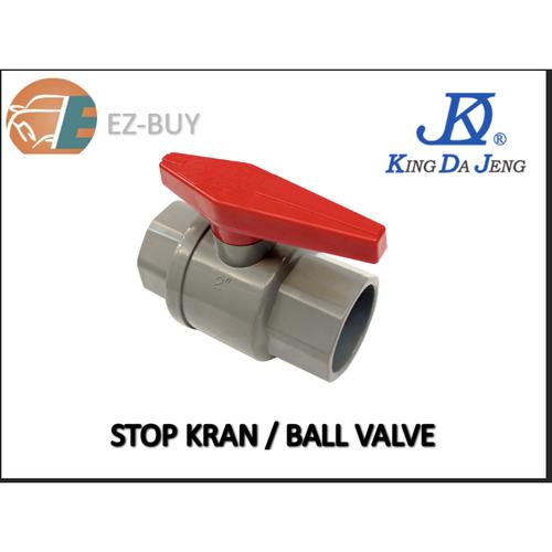 Jual Ball Valve / Stop Kran 3/4" inch PVC KDJ SOCK JIS AW - Kota ...