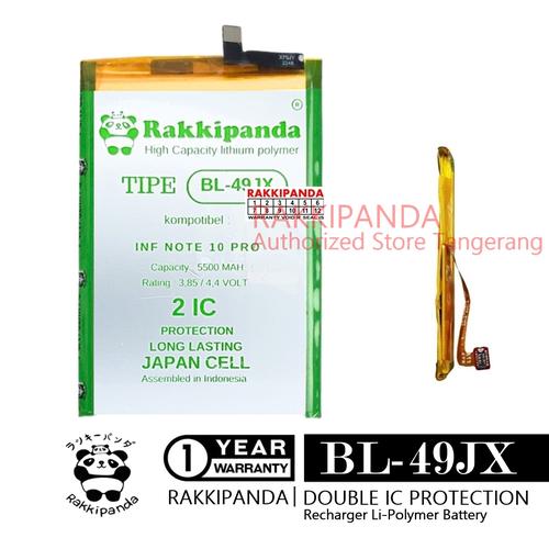 Jual Baterai Infinix Note 10 PRO X695 X695C X695D BL-49JX Double IC ...