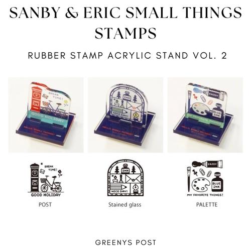 Jual Sanby x Eric Small Things Rubber Stamp Stempel Acrylic Stand ...