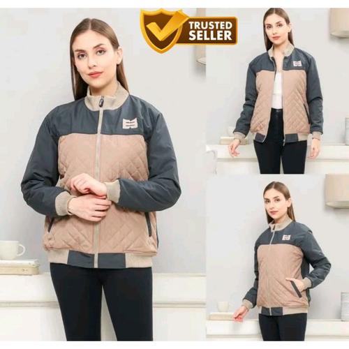 Jual Jaket Wanita Casual Kekinian Jacket Motor Cewek Waterproof Anti ...