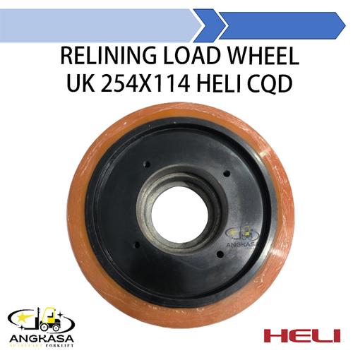 Jual Load Wheel Relining Perbaikan Roda Forklift Electric HELI 254x114 ...