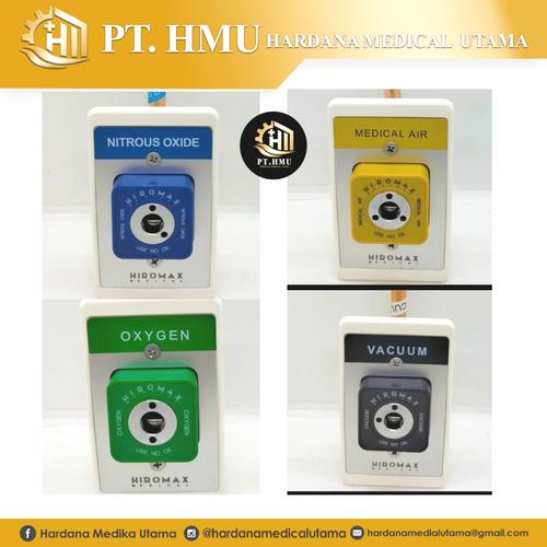 Jual Wall Outlet Standar JIS - Gas Medis N20 Vacuum Oksigen dan Medical ...