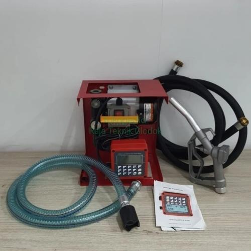 Jual Pompa transfer BBM Pompa isi Solar Flow Meter Digital AC 220V ...