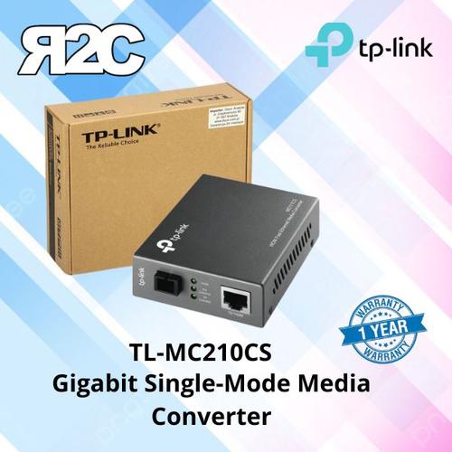 Jual TPLINK TL- MC210CS Gigabit Single-Mode Media Converter - Jakarta Pusat - READY 2 CONNECT ...
