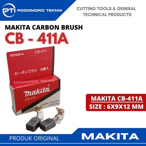 Jual Makita CB-411A Carbon Brush / Spul Arang Mesin Gerinda / Sepul ...