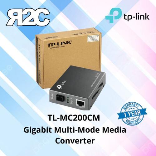 Jual TP-Link MC200CM Gigabit Multi-Mode Media Converter - Jakarta Pusat ...