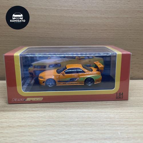 Jual Fast Speed Nissan Skyline GTR R34 Z-Tune Fast and Furious Amber ...