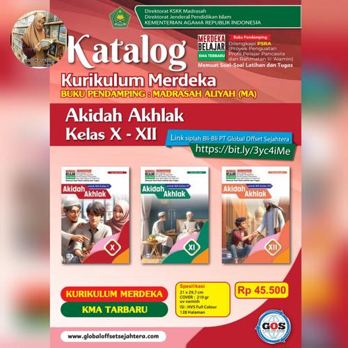 Jual buku pendamping untuk siswa gos akidah akhlak kelas 11 ma kurikulum merdeka - Kota Surabaya ...