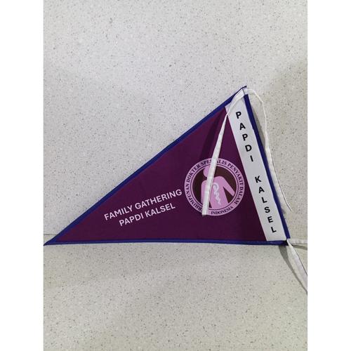 Jual Bendera Travel Custom/Bendera Segitiga Custom/Bendera Travel ...