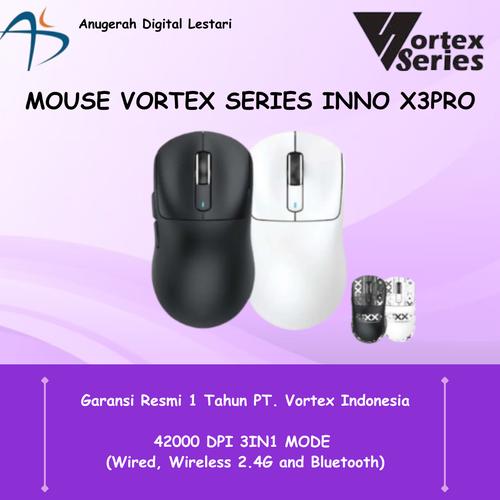 Promo Mouse Inno X3 Pro Vortex Series Ultra LightWeight Wireless Tri ...