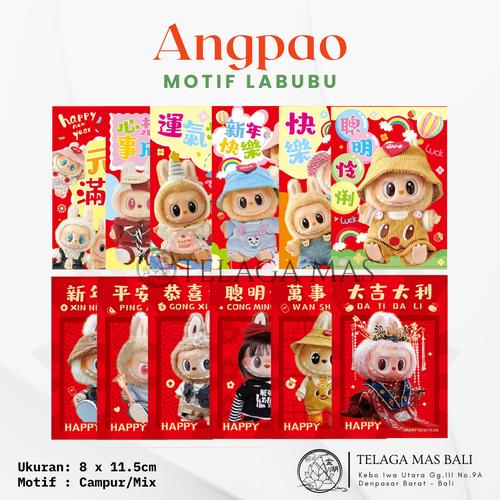 Jual Angpau / Angpao Imlek Viral Labubu 2025 - Red - Kota Denpasar ...