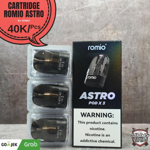 Jual CARTRIDGE ROMIO ASTRO POD HARGA PER 1 PCS - Jakarta Barat - SARANG ...