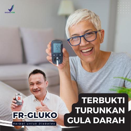 Promo FR Gluko Herbal Obat Diabetes Kencing Manis Penurun Gula Darah ...