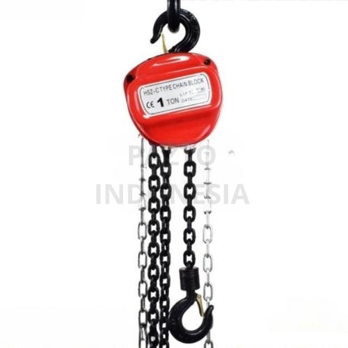 Jual Chain Block Takel Katrol Lifting Barang 1 Ton x 6 | 5 | 3 Meter ...