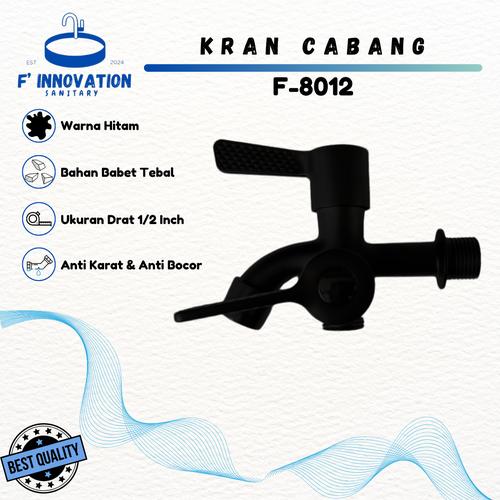 Jual KRAN CABANG SHOWER 1/2 INCH KRAN BABET TEBAL / KRAN AIR DOUBLE ...