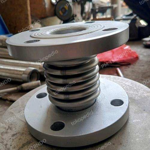 Jual Bellow Expansion Joint 3" inch x 300mm / Flange Besi Jis 10k DN80 ...