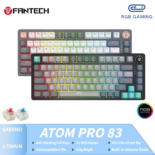 Jual Fantech MK913 ATOM PRO83 WIRELESS MECHANICAL KEYBOARD - Saturn, Red Switch - Jakarta Pusat ...