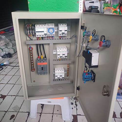Jual Panel Listrik 3phass 100A Panel Listrik 3phass Timer Panel Jadi ...