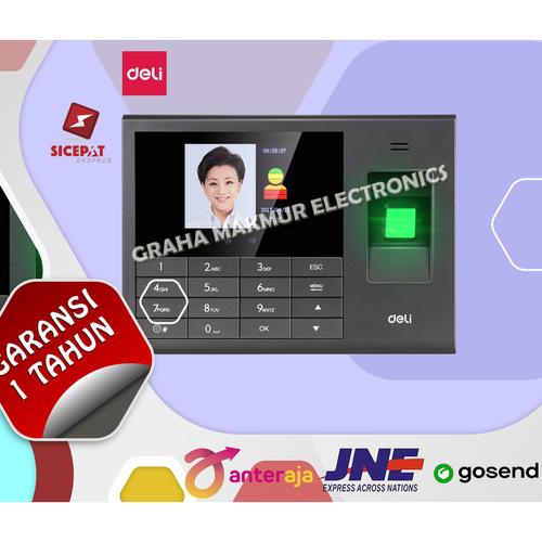 Jual Deli Mesin Absensi Wajah E3765 - Jakarta Barat - Graha Makmur ...