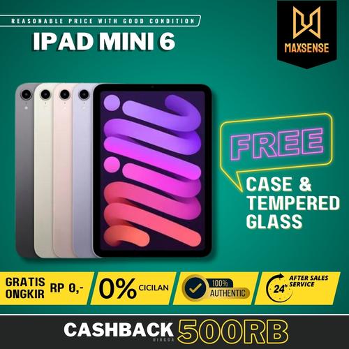 Jual Apple iPad Mini 6 & 5 256GB 64GB Wifi Only & Cellular | Second ...