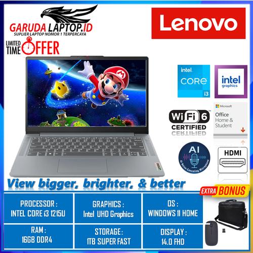 Jual Lenovo IDEAPAD SLIM 3 14ADA05 Ryzen 3 3250U 8GB 512GB SSD W11 OHS 2021 - 8GB/256GB SSD, NON ...