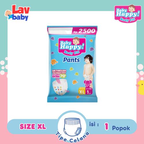 Jual Happy Baby Body Fit Pants Popok Celana Sachet XL 1 XL1 - Jakarta ...