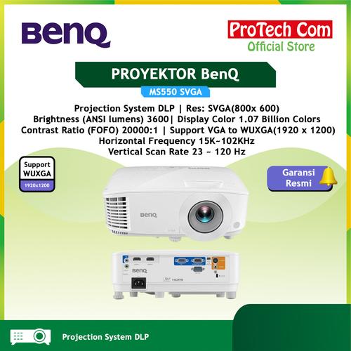 Promo PROYEKTOR BenQ MS550 SVGA HDMI / Projector BenQ MS550 SVGA HDMI ...