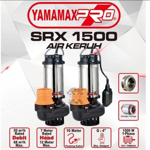 Jual Yamamax PRO SRX 1100A Pompa Celup Air Kotor 3inch Automatis ...